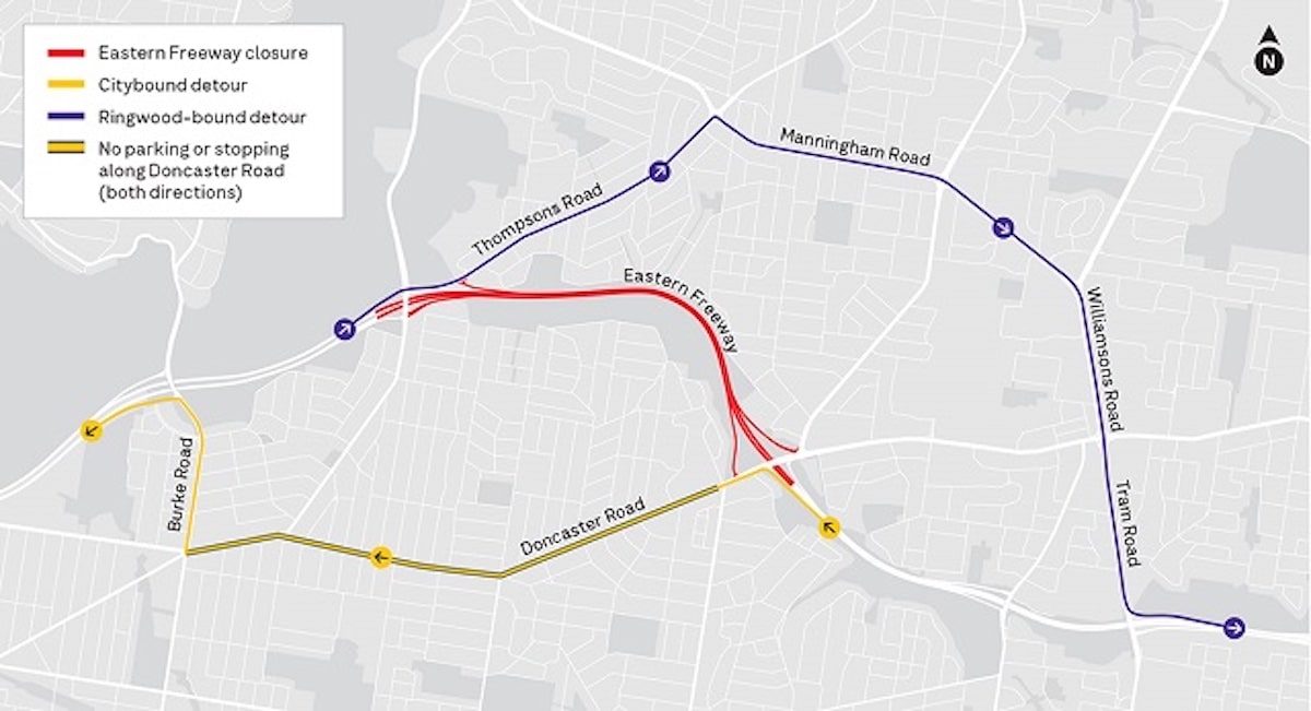 Significant delays as major freeway closes this weekend