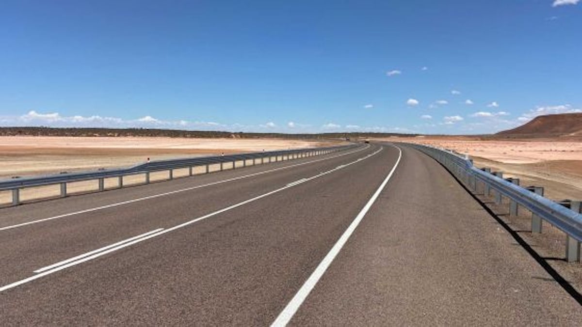 Flood recovery works completed on SA to NT freight route