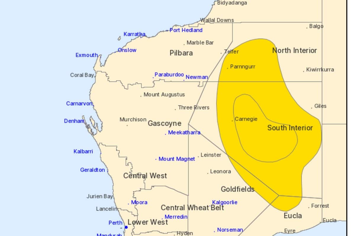 WA road closure warning as ex-Tropical Cyclone Luana tracks south