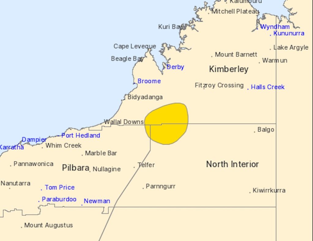 Major highway cut off as northern WA hit by heavy rains