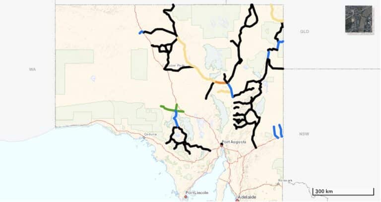 Flooding and heavy rain closes outback roads and highways