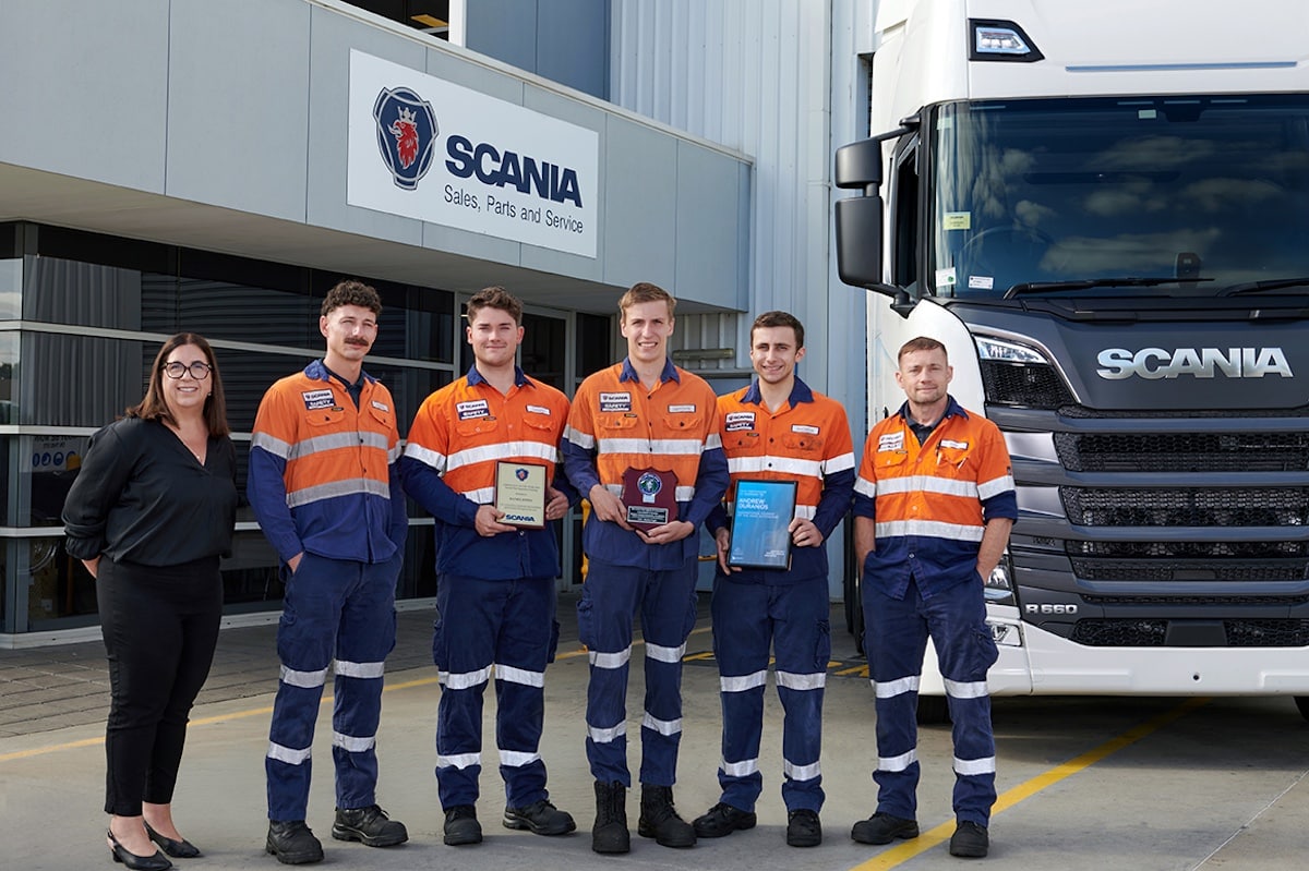 Scania branch is onto some winners with its hard-working workshop team