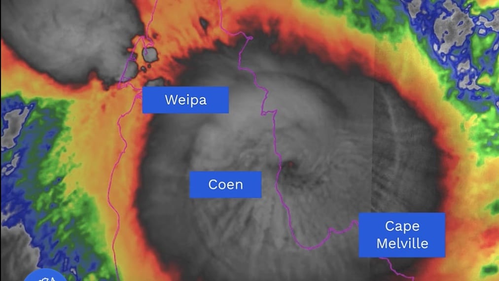 Tropical cyclone hits Far North Queensland