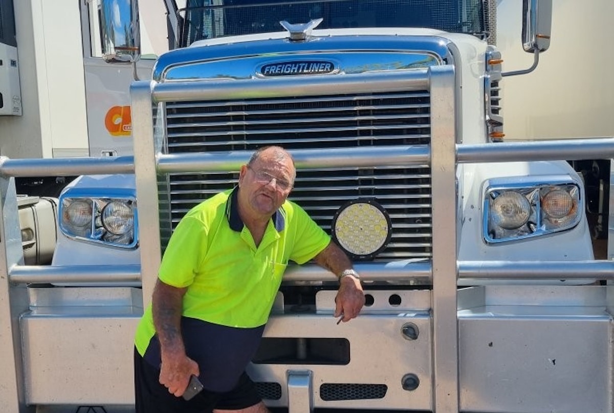 Long-time truckie reflects on his time on the road following retirement