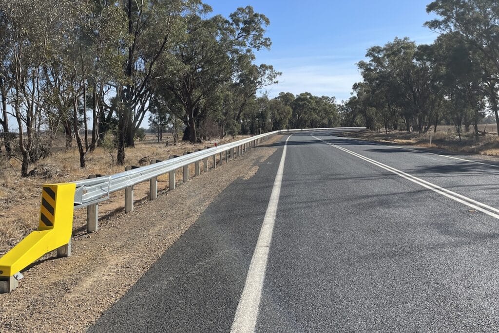 $1.2 million on flexible safety barriers for two NSW highways