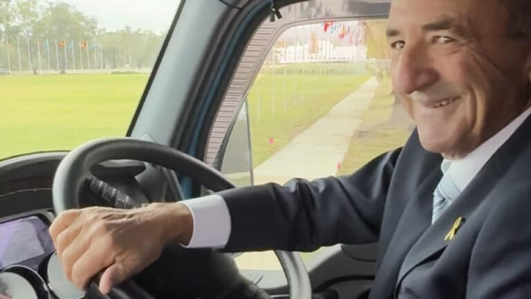 Sterle champions Truck Week in Parliament